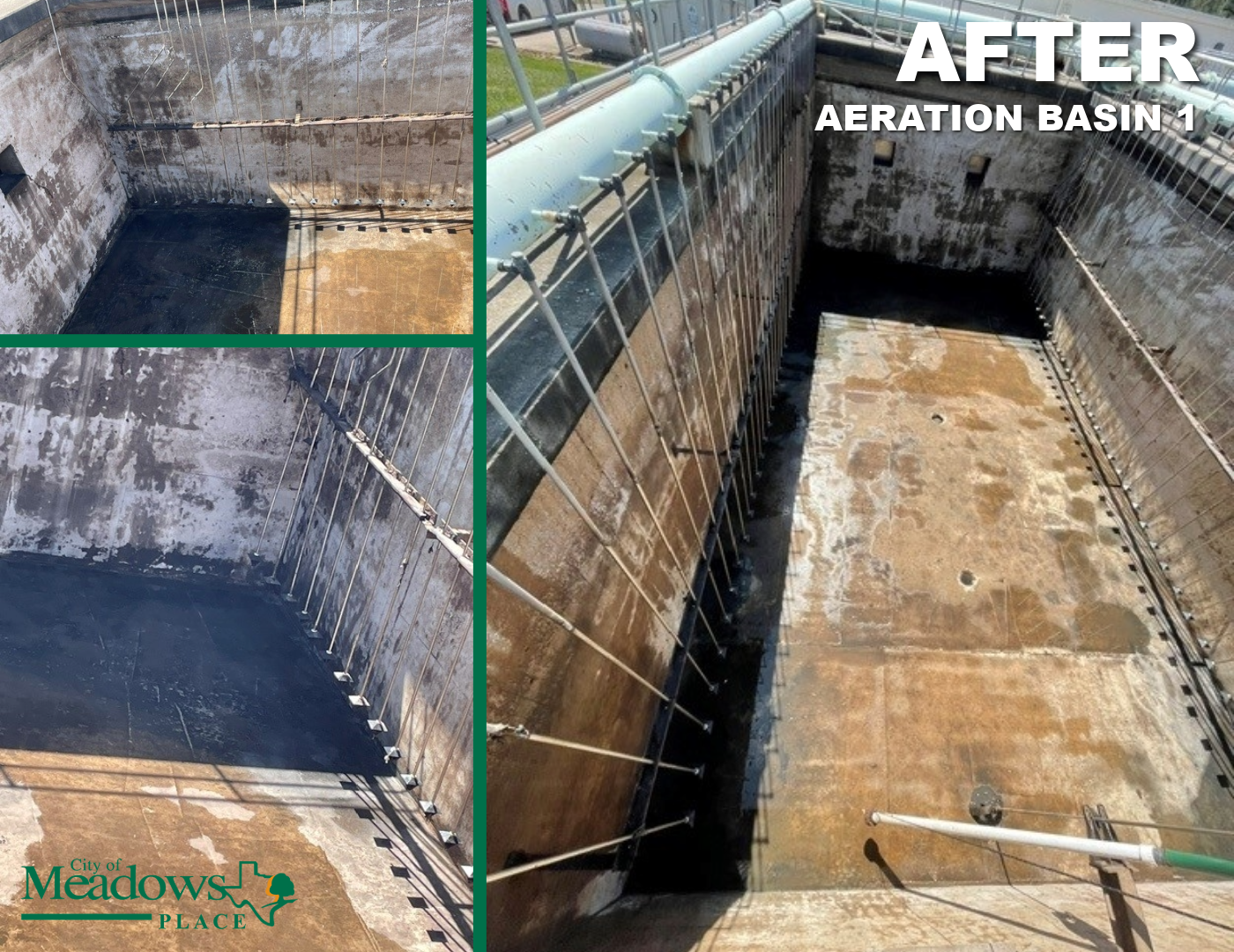 Aeration Basin Clean Out at the Wastewater Treatment Plant | City of ...
