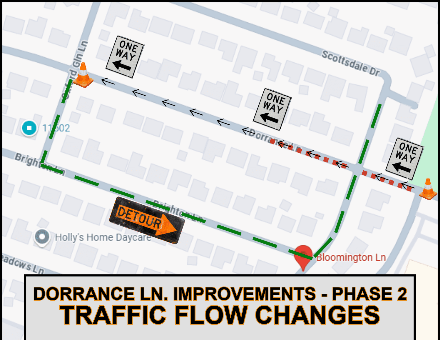 Dorrance Lane Improvements – Phase 2: Significant Traffic Flow Impacts ...
