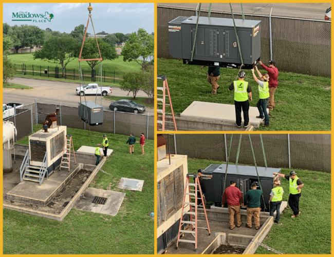 New Generators Installed at the Emergency Operations Center and Well 3 ...