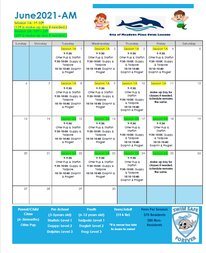 Pool Information | City of Meadows Place
