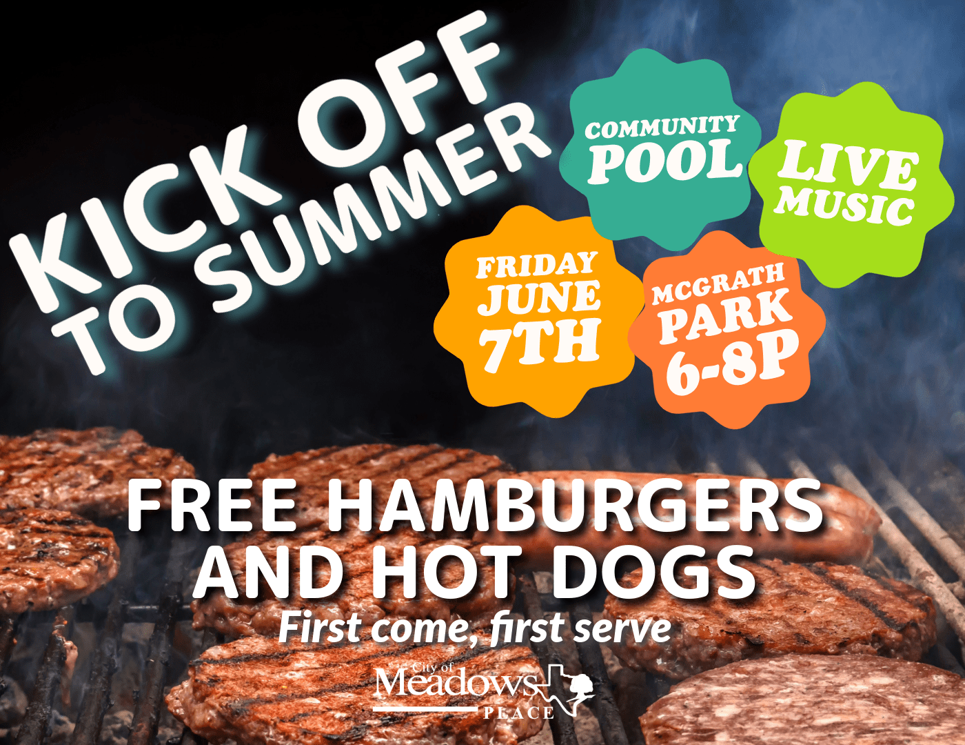 Kick Off to Summer June 7th | City of Meadows Place