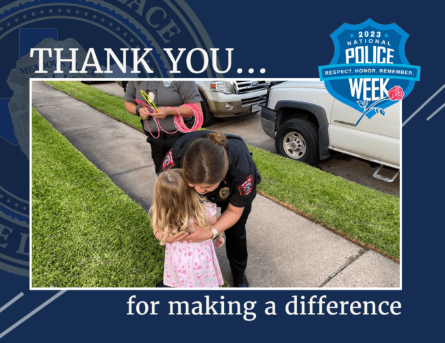 National Police Week 2023 | City of Meadows Place