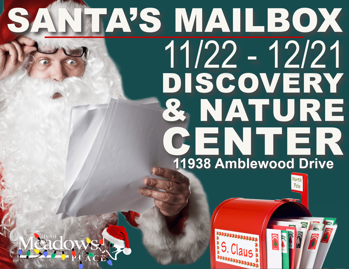 Santa’s Mailbox 2023 | City of Meadows Place