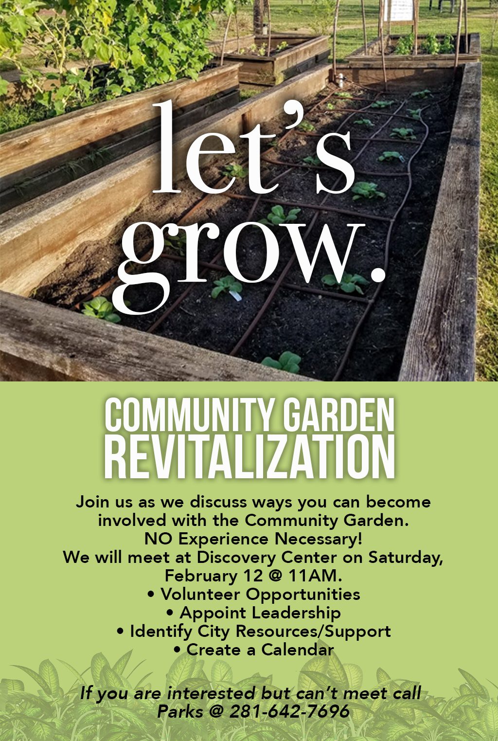 Community Garden In Transition | City of Meadows Place