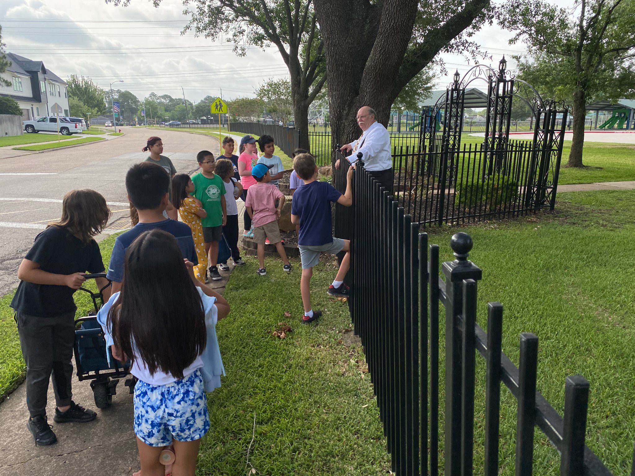 Installing New Slide – FINALLY ! | City of Meadows Place
